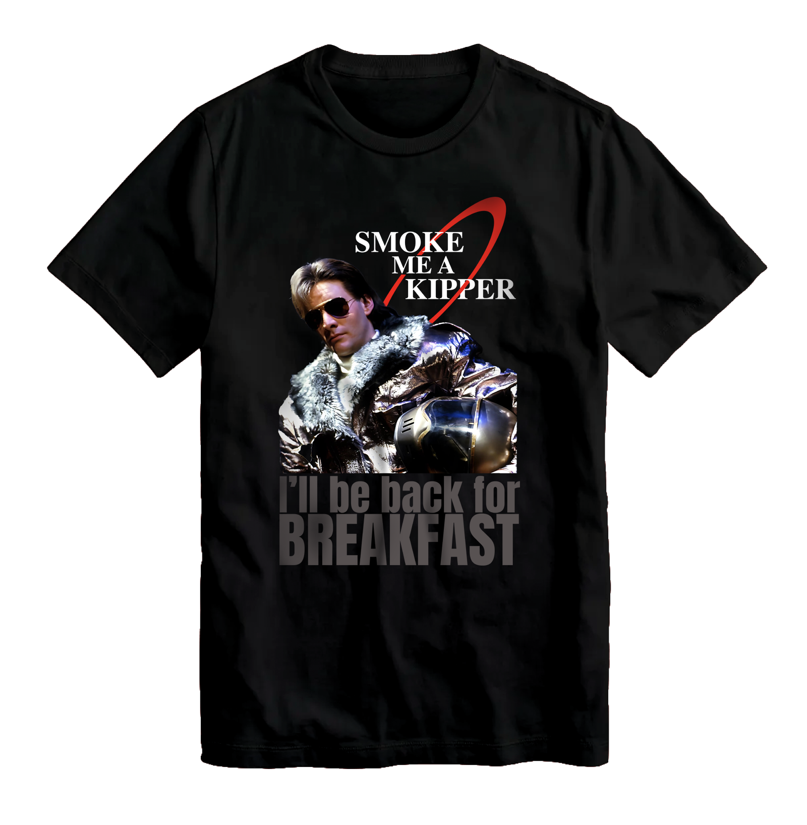 Red Dwarf Ace Rimmer Black T-Shirt – Character Wear